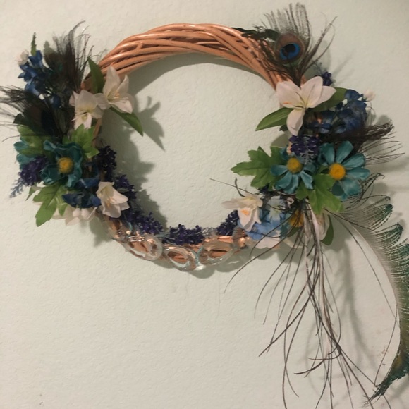 Homemade | Wall Decor | Bamboo Wreath | Poshmark